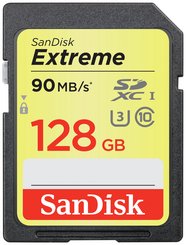 SanDisk Extreme 90MBs SD 4K Ready Memory Card 128GB Review