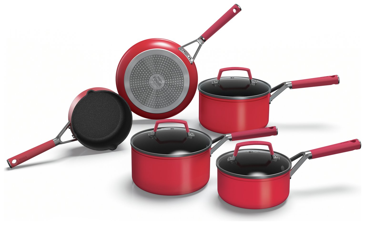 Ninja Zerostick Aluminium 5 Piece Non Stick Pan Set review | 8.6 / 10