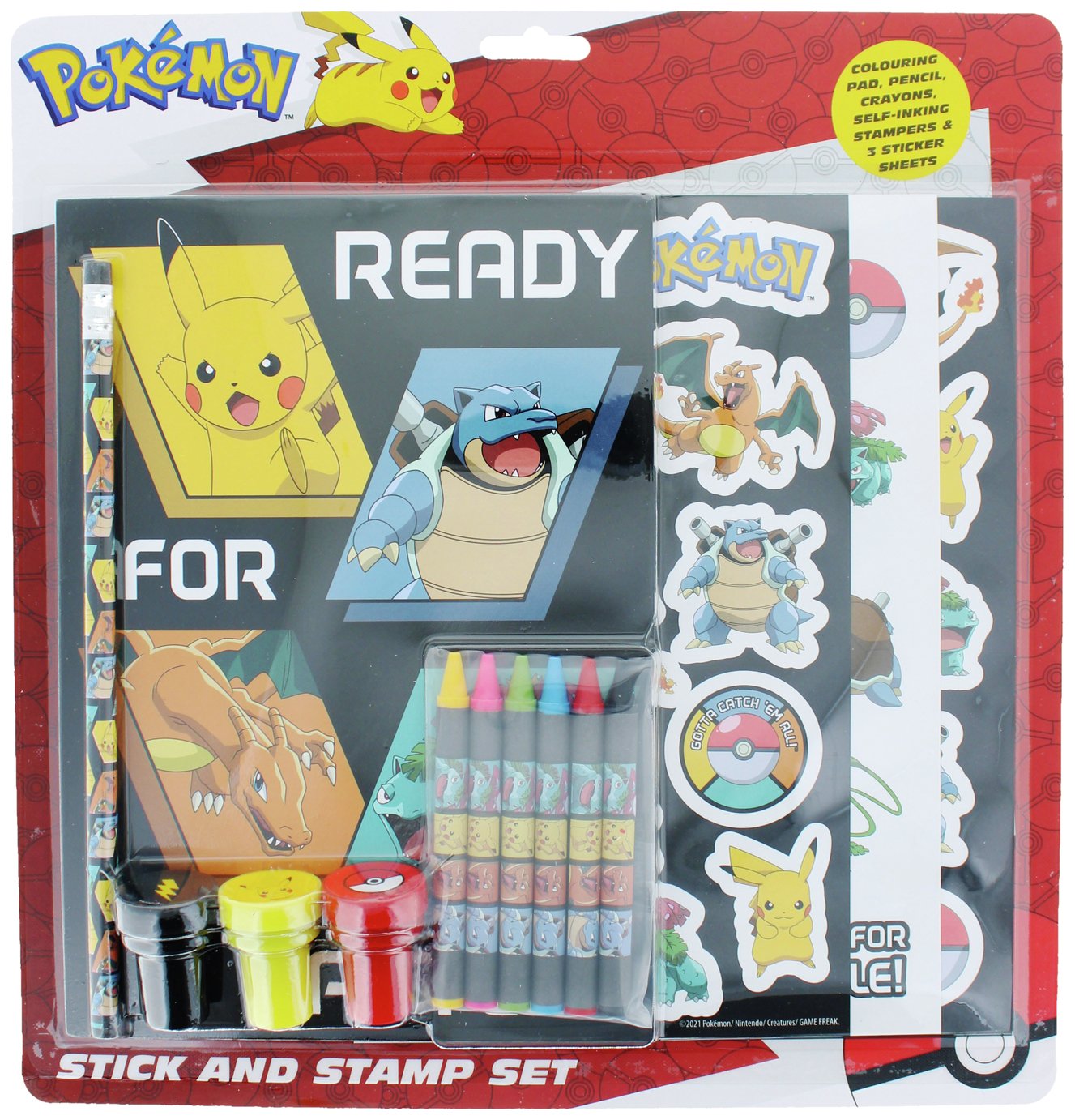 Pokemon Stick and Stamp Stationery Set review | 8.8 / 10
