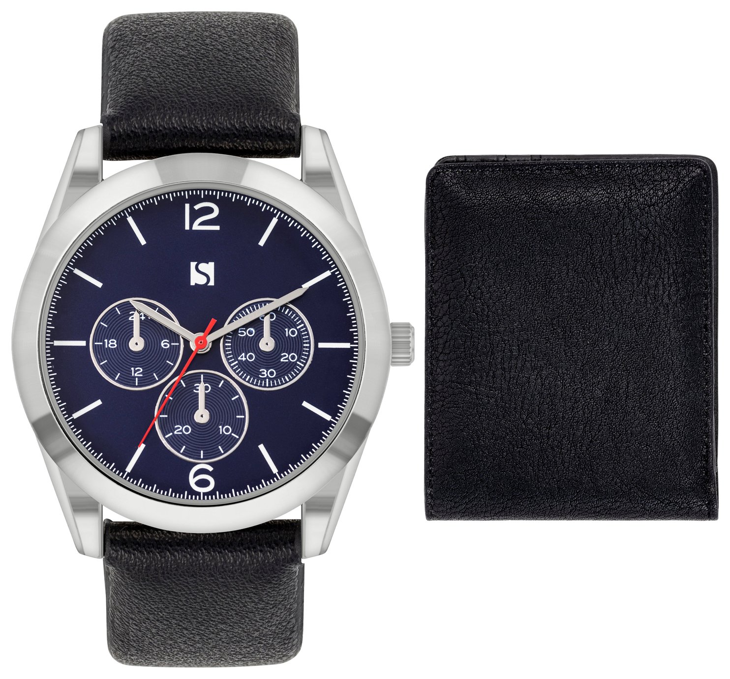 Spirit Men's Black Strap Watch And Wallet Set review | 9.0 / 10