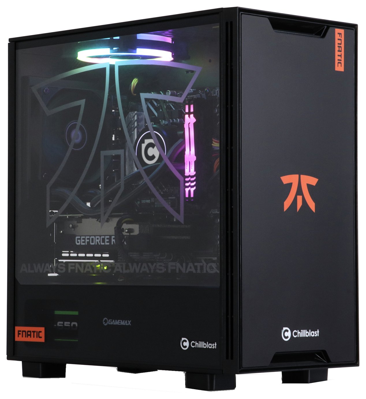 Chillblast FNATIC 535 i5 16GB 1TB RTX3050 Gaming PC review | 8.9 / 10
