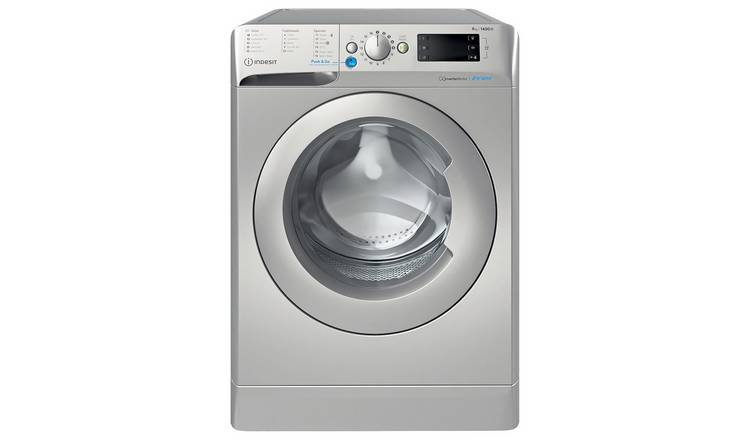 Buy Indesit BWE91496XUKN 9KG 1400 Spin Washing Machine - Silver ...