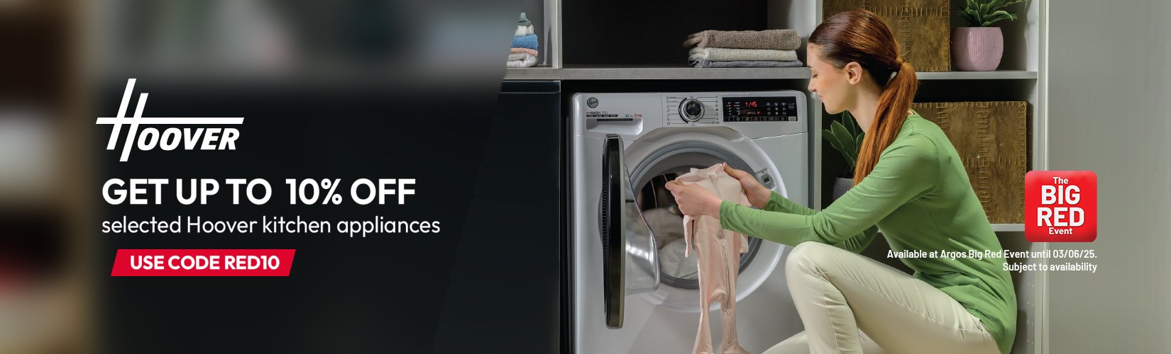 Hoover Washing machines | Argos