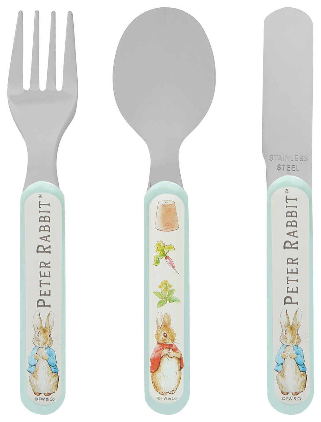 Peter Rabbit 3 Piece Stainless Steel Cutlery Set review | 9.2 / 10