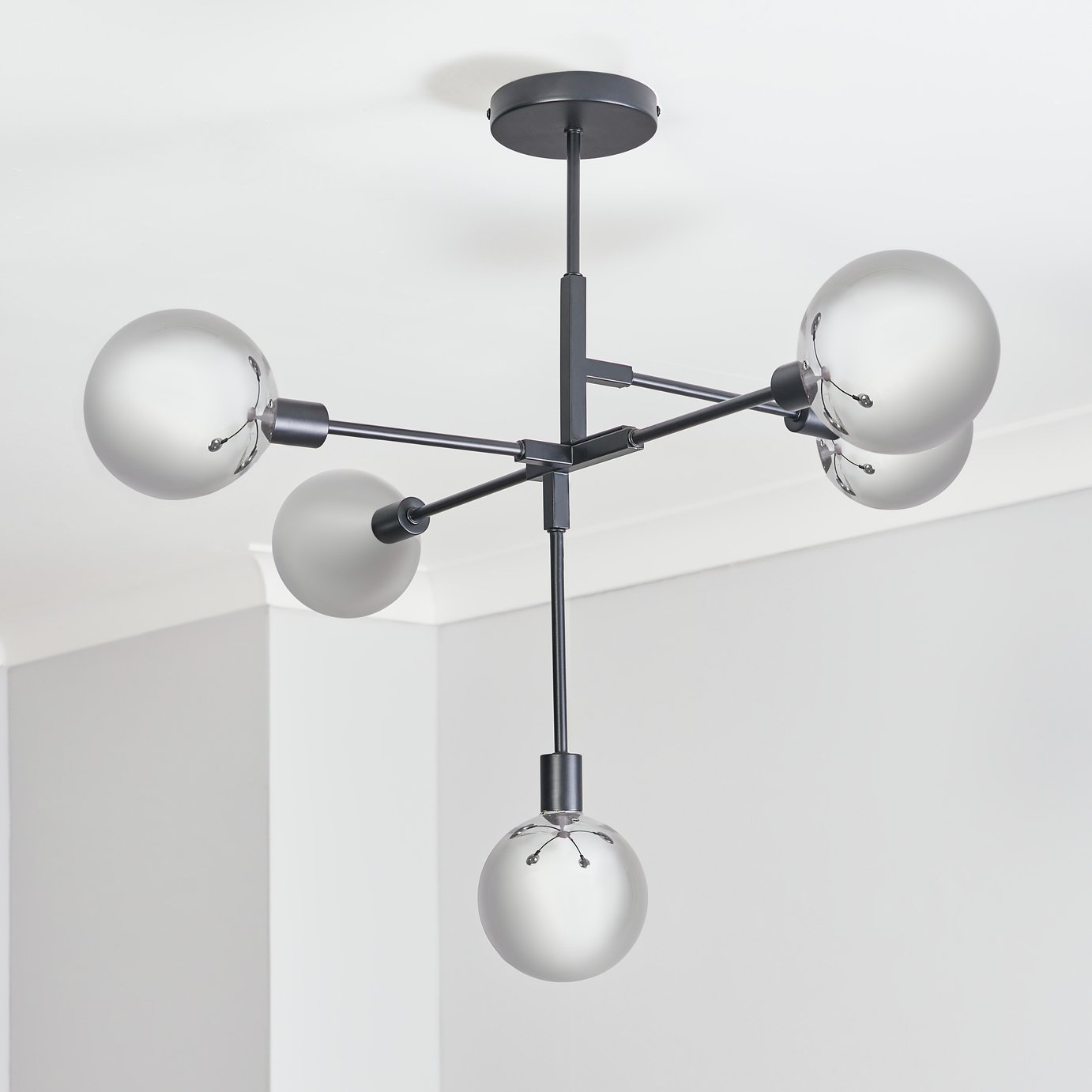 BHS Orbital Glass Ceiling Light review | 8.7 / 10