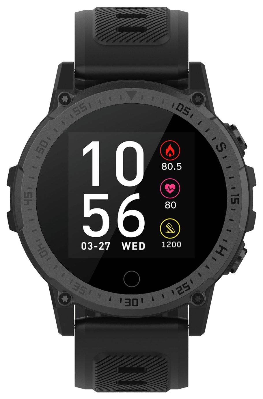 Reflex Active Series 5 Sport Black Silicone Smart Watch review | 9.6 / 10