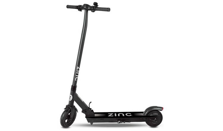 Buy Zinc Eco Plus 8 Inch Air Electric Scooter - Black | Electric ...