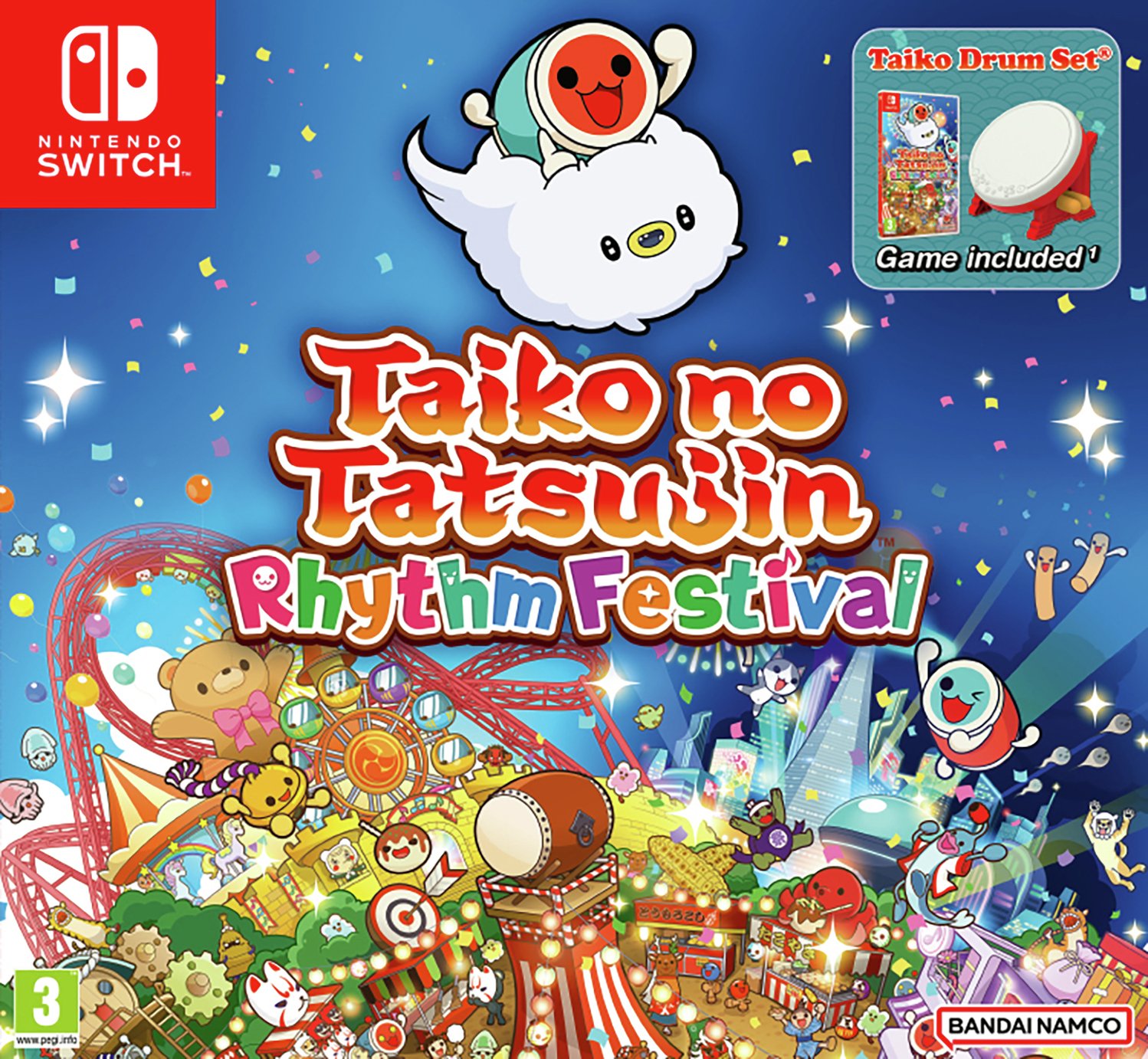 Taiko no Tatsujin: Rhythm Festival Bundle Switch Game review | 9.6 / 10