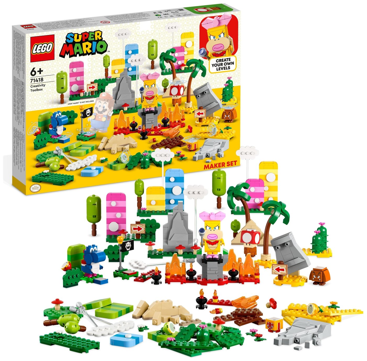 LEGO Super Mario Creativity Toolbox Maker Set 71418 review | 8.8 / 10