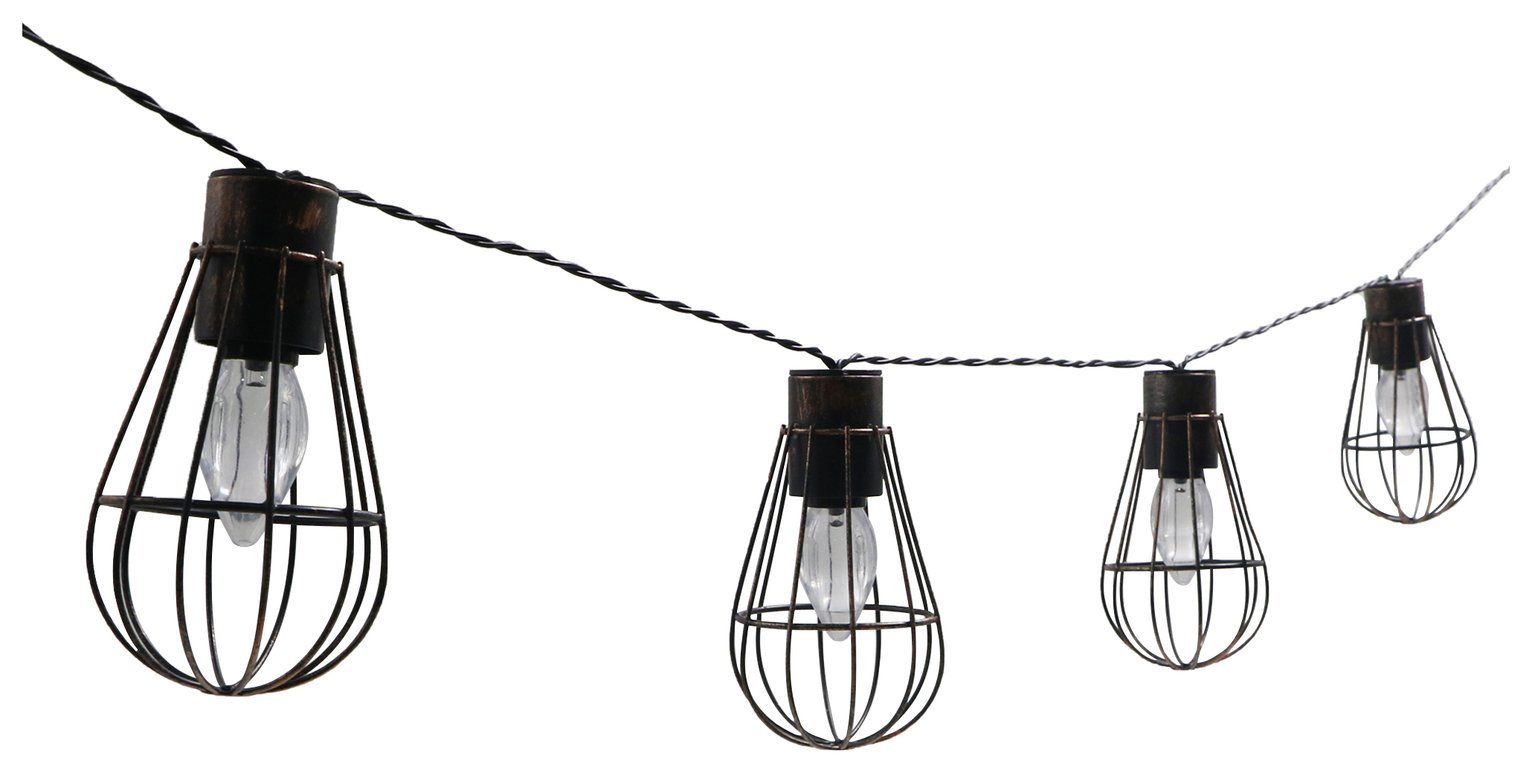 Garden by Sainsbury's 10 Warm White Solar String light review | 8.9 / 10