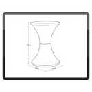 Buy Tam Tam Plastic Stool - Black | Dining chairs | Argos