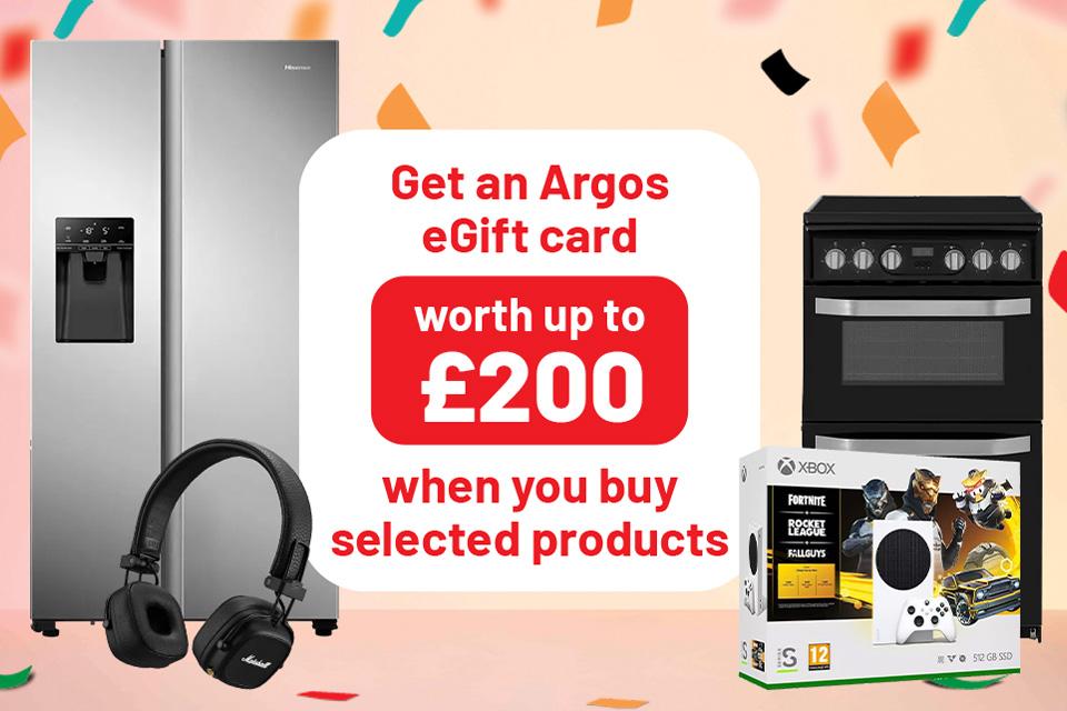 eGift Card Rewards | Argos