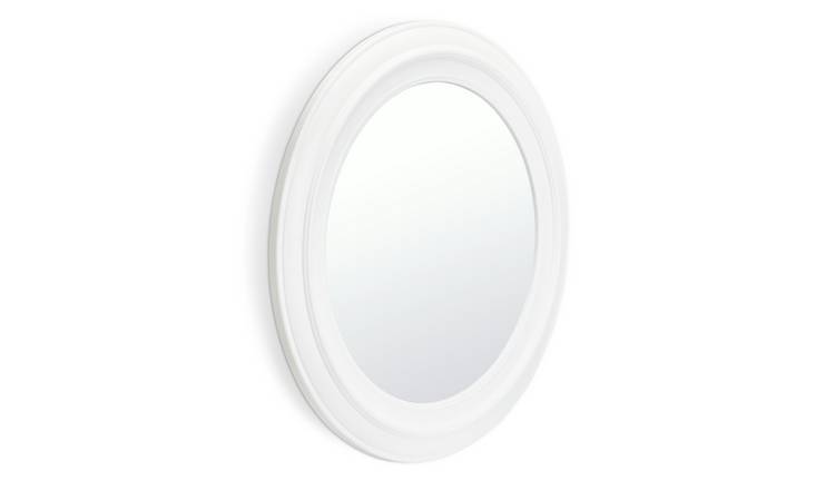 Buy Innova Round Bathroom Mirror - White | Bathroom mirrors | Argos