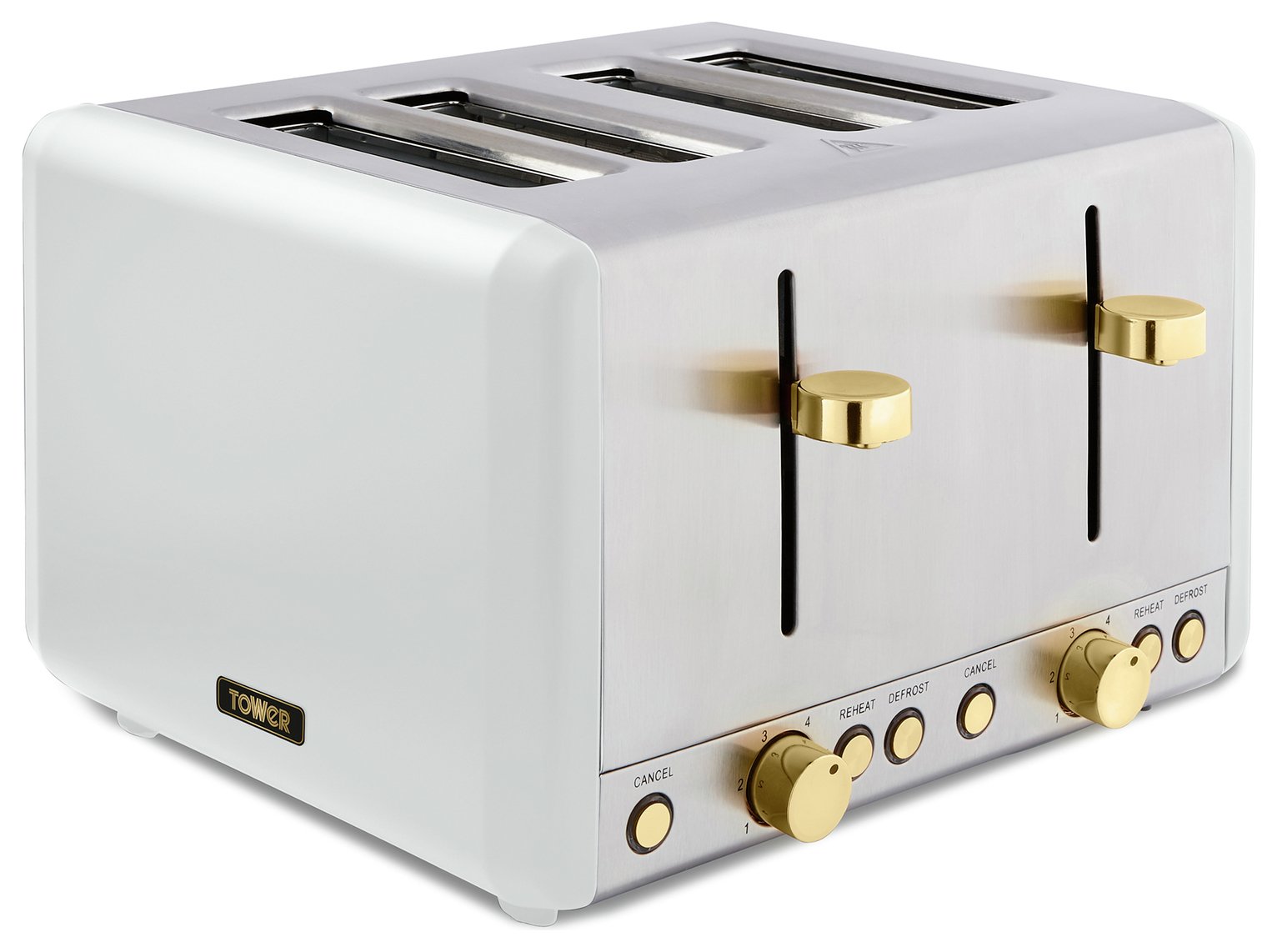 Tower T20051WHT Cavaletto 4 Slice Toaster review | 9.1 / 10