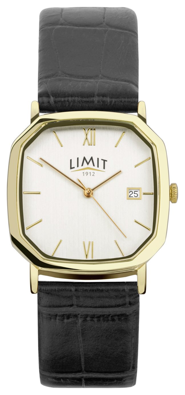 Limit Men's Black Faux Leather Strap Watch review | 9.3 / 10