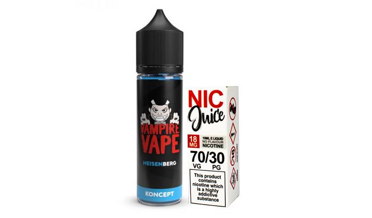 Buy Vampire Vape KonceptXIX Heisenberg 50ml 0mg with Shot | E-liquid ...
