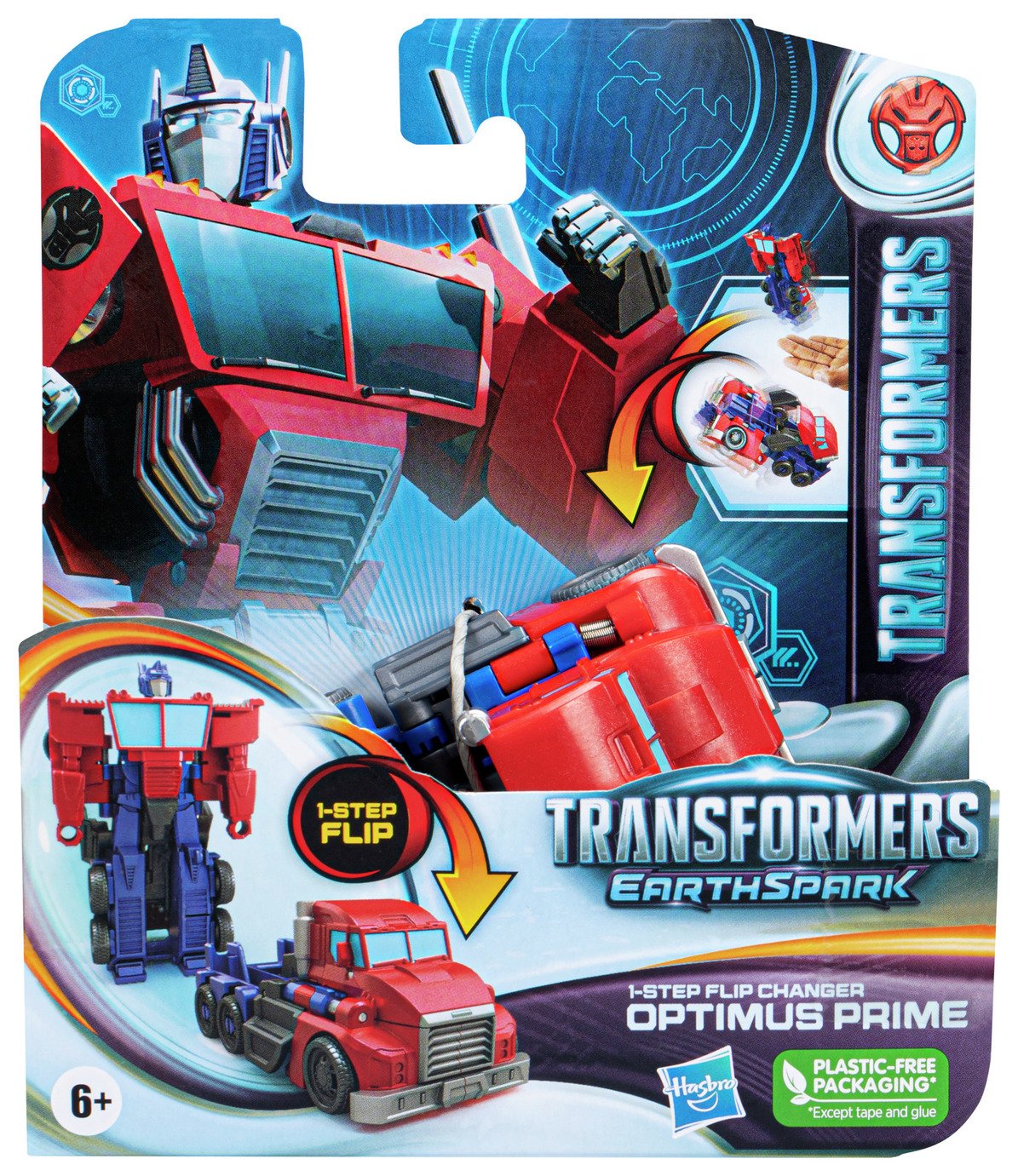 Transformers Earthspark 1 Step Flip Optimus Prime Figure review | 9.0 / 10