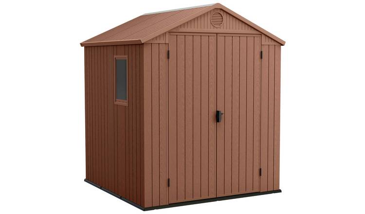 Buy Keter Darwin Apex Outdoor Garden Storage Shed - 6 x 6ft | Sheds | Argos