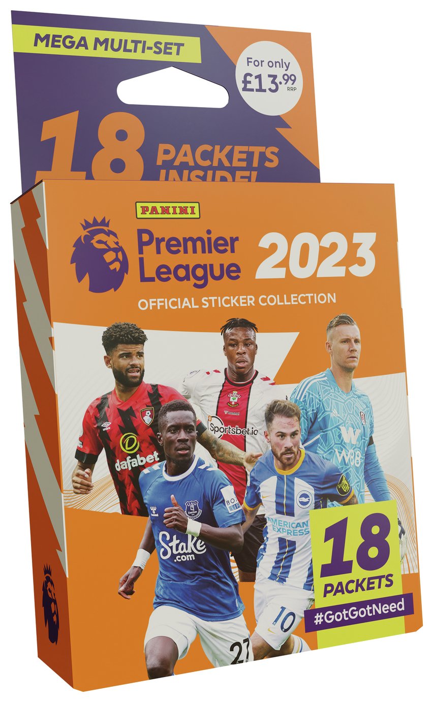 Panini Premier League 2023 Sticker Collection Mega Multiset review | 9. ...