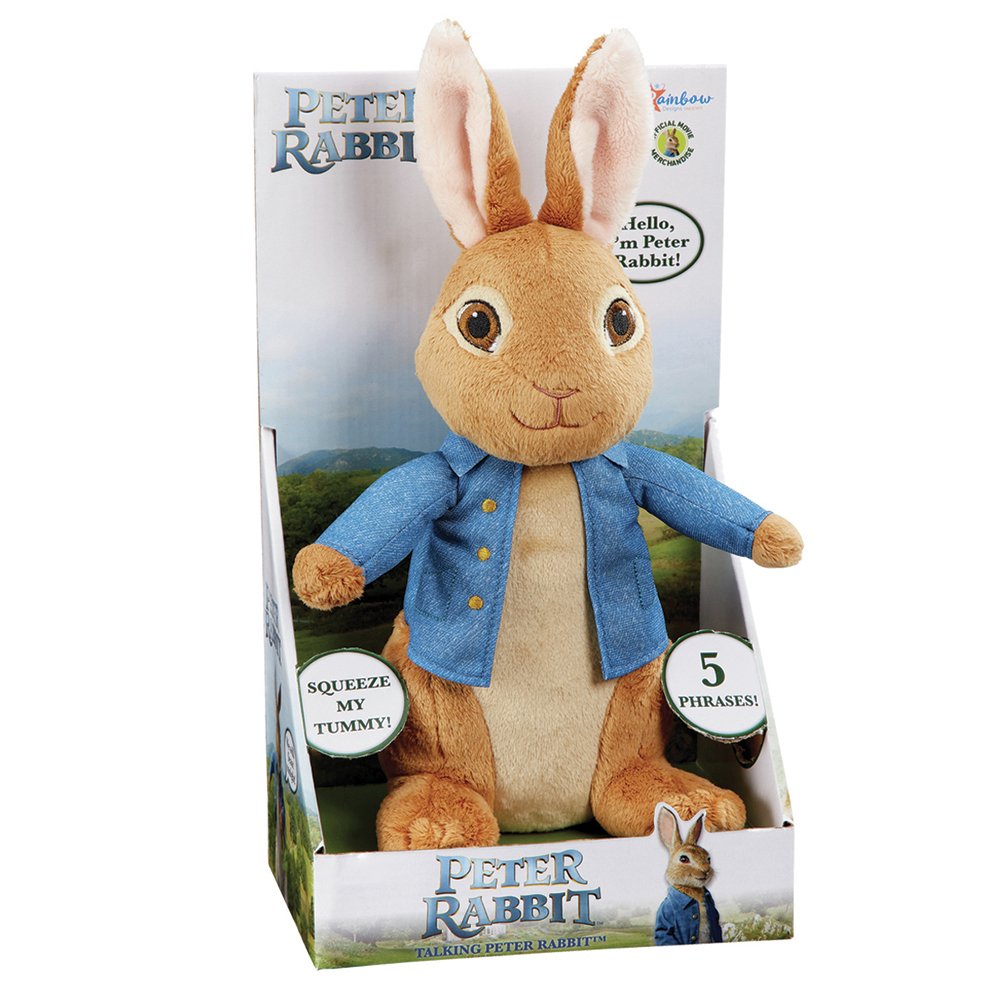 2 x Beatrix Potter Peter Rabbit Movie Cuddly Bunny Soft Toy 8” Ositos y ...