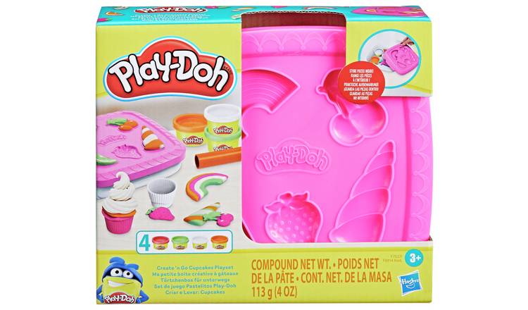Buy Play-Doh Create N Go Cupcakes Playset | Dough and modelling toys ...