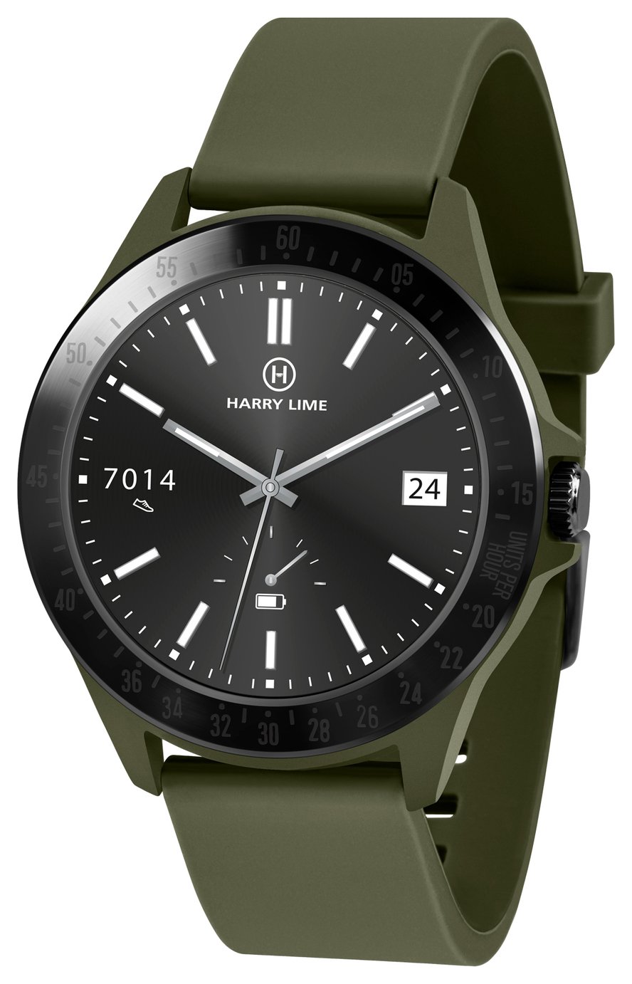Harry Lime Khaki and Black Colour Fashion Smart Watch review | 8.9 / 10
