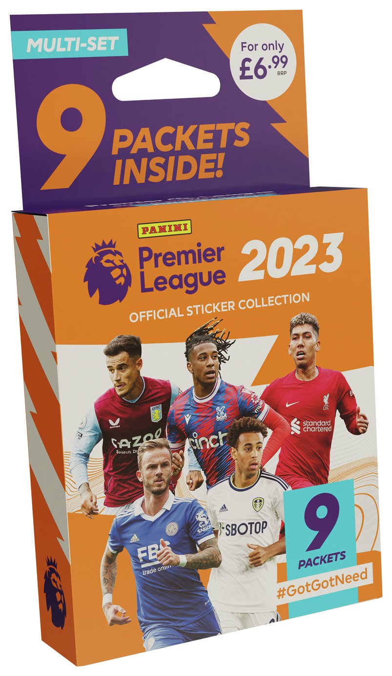 Panini Premier League 2023 Sticker Collection Multiset review | 9.2 / 10