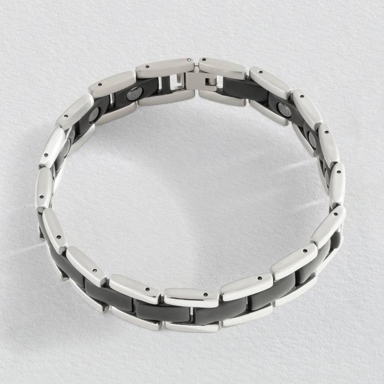 Buy Revere Dual Tone Stainless Steel Bracelet | Mens bracelets | Argos