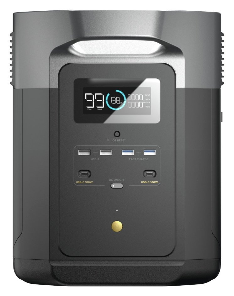 ECOFLOW DELTA Max Power Station 1600Wh Portable Power Bank review | 9.4 ...