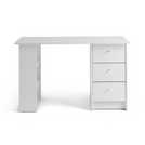 Buy Habitat Malibu 3 Drawer Office Desk - White | Desks | Argos