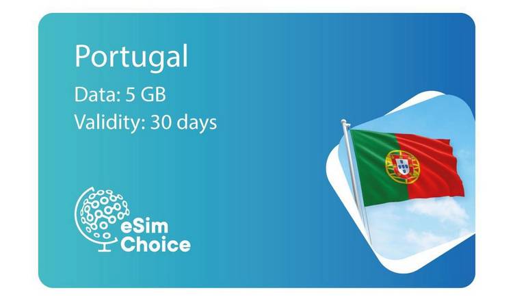 Buy XeSIM Portugal 5GB 30 Days | SIM cards | Argos