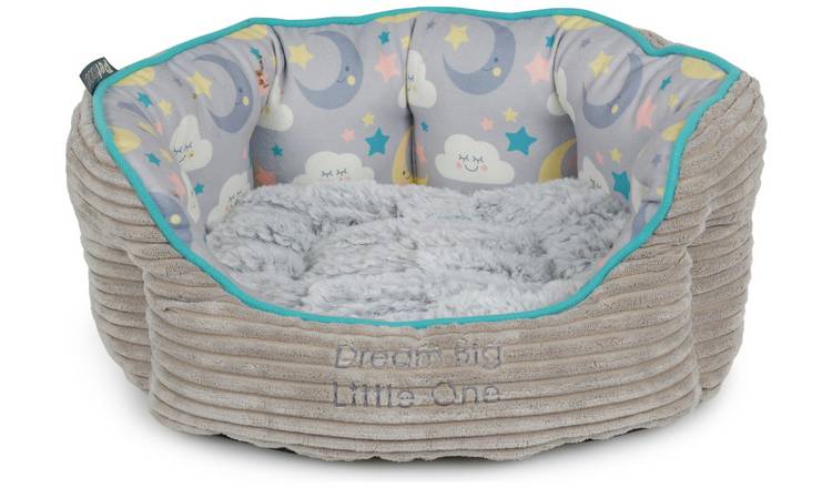 Buy Petface Puppy Bundle Dog Grey Bed With Toy | Dog beds | Argos