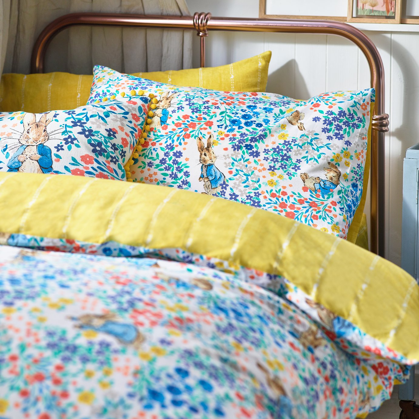 Peter Rabbit Cotton Florelli Blue Kids Bedding Set review | 8.9 / 10