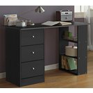 Buy Argos Home Malibu 3 Drawer Office Desk - Black | Desks | Argos