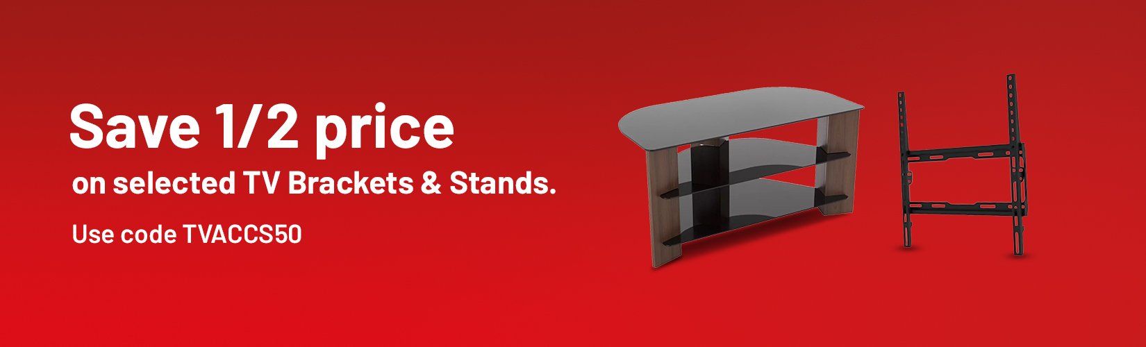 Up to 43 inch TV wall brackets | Argos