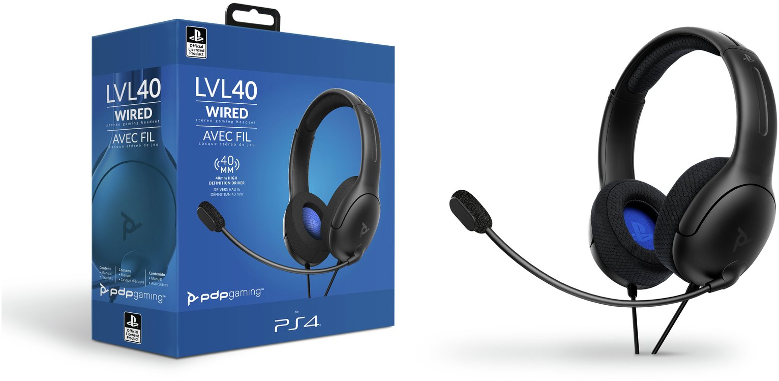 PDP Officially Licensed LVL40 PS4 & PC Headset Reviews - Updated ...