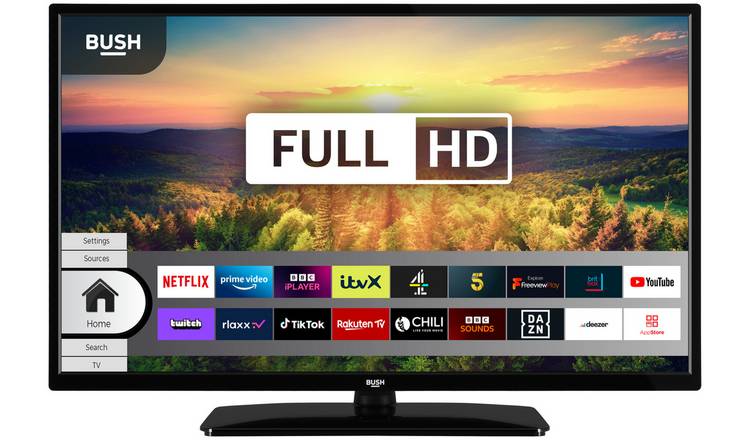 Buy Bush 32 Inch Smart Full HD HDR Freeview TV DVD Combi Televisions ...