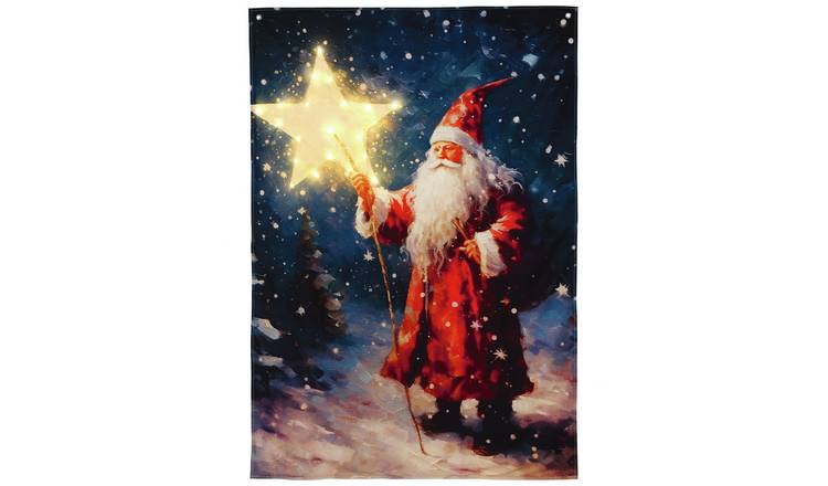 Buy Premier Decorations St Nicholas Banner Christmas Decoration ...