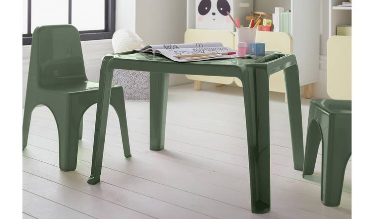 Buy Bica Kids Plastic Table - Green | Kids tables and chairs | Argos