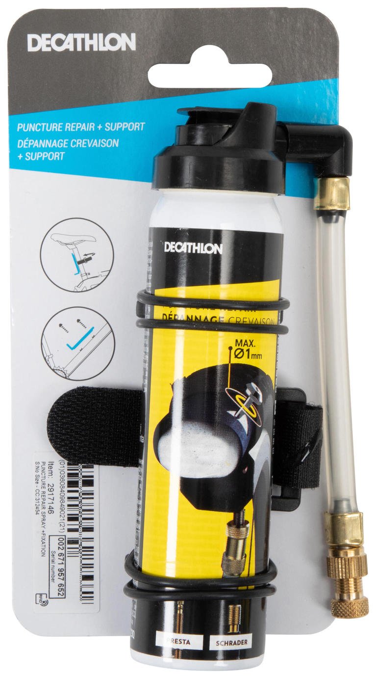 Decathlon Cycle Puncture Repair Spray review | 8.8 / 10