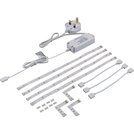 Buy Argos Home Atollo Set of 4 LED Strip Lights - White | Ceiling ...