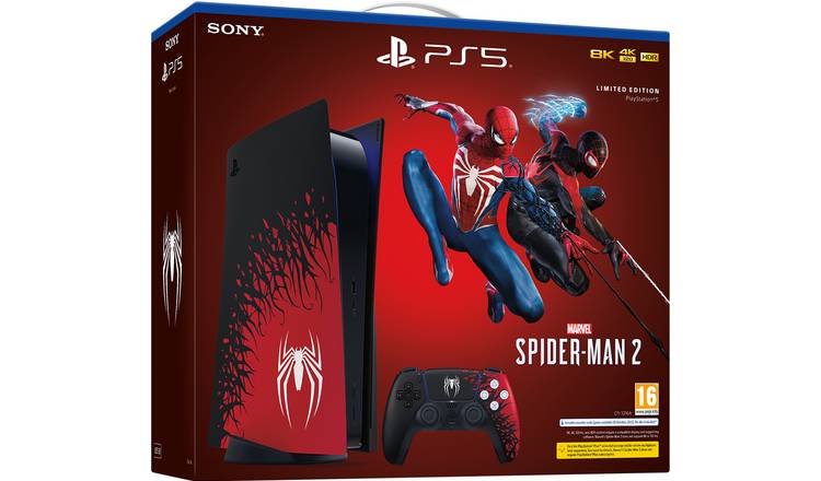 Buy Playstation 5 Console Spider Man 2 Limited Edition Bundle Ps5