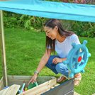 Buy TP Ahoy Wooden Play Boat and Sand Pit | Sandpits and play tables ...