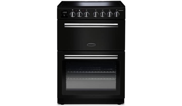 Buy Rangemaster Professional+ 60cm Double Electric Cooker Black ...