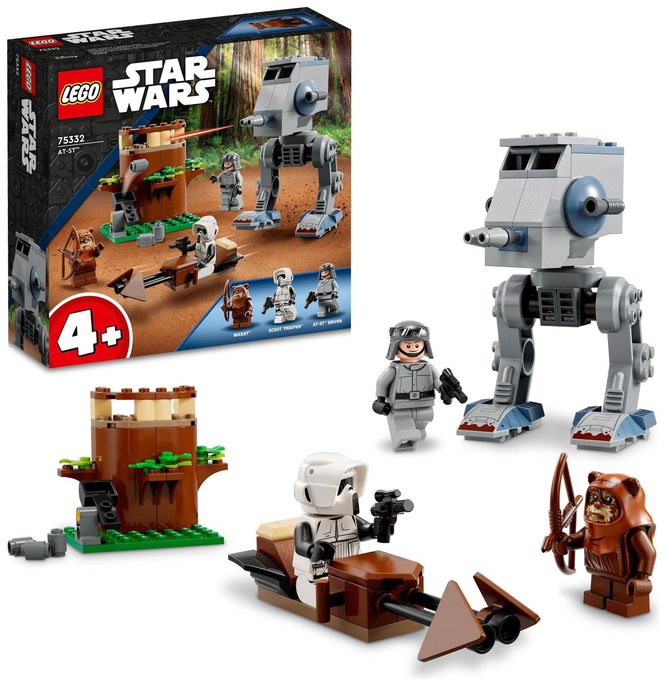 LEGO Star Wars AT-ST Building Toy for Kids Aged 4+ 75332 review | 8.7 / 10