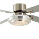 Buy Argos Home Satin Nickel Remote Control Ceiling Fan - Silver ...