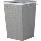 Buy Argos Home 60 Litre Yarn Laundry Bin - Flint Grey | Linen baskets ...