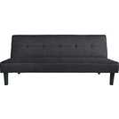 Buy Habitat Patsy 2 Seater Clic Clac Sofa Bed - Charcoal | Sofa beds ...