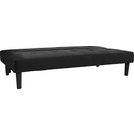 Buy Argos Home Patsy 2 Seater Clic Clac Sofa Bed - Black | Sofa beds ...