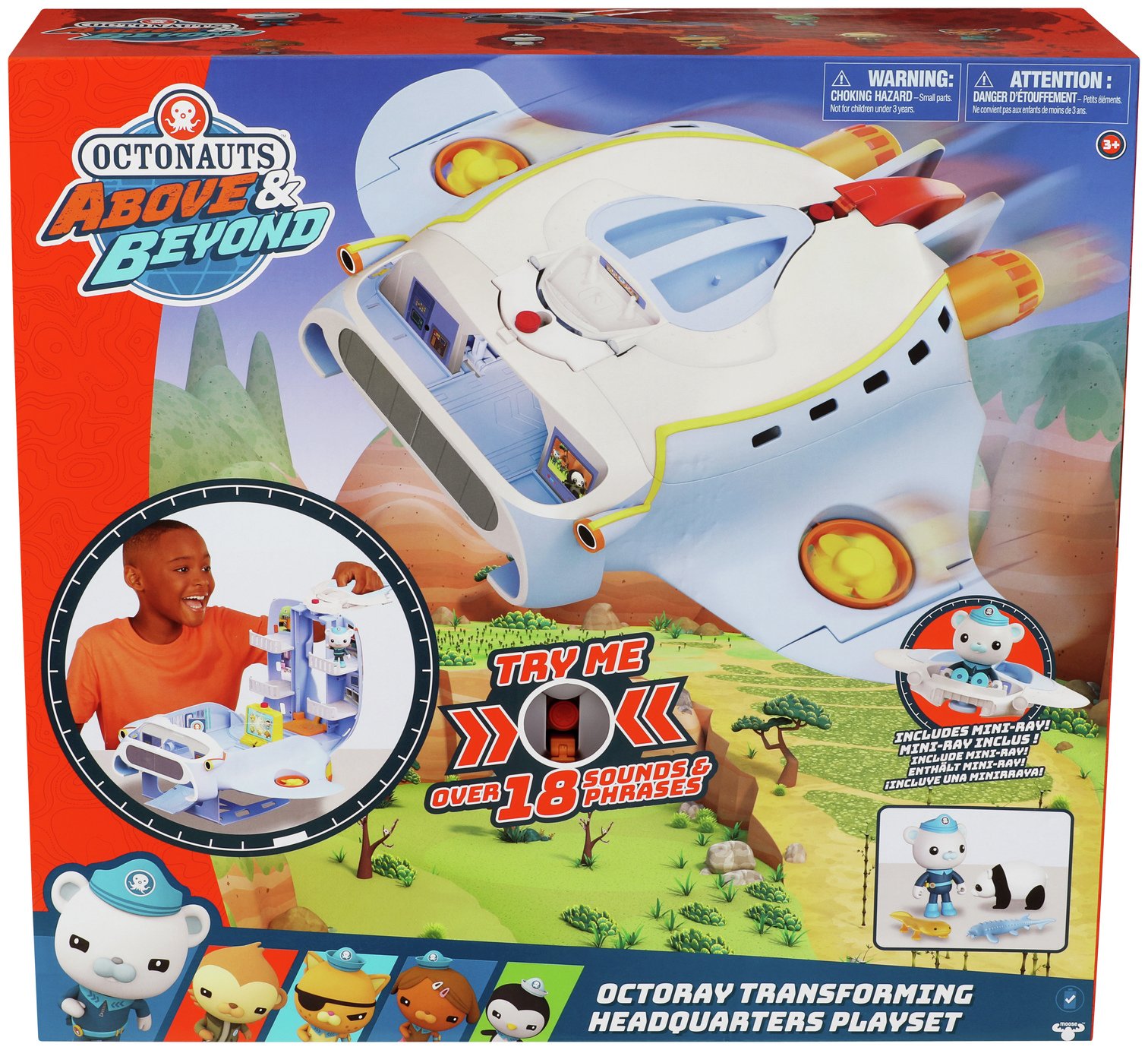 Octonauts Above & Beyond Octoray Transforming Playset review | 9.4 / 10